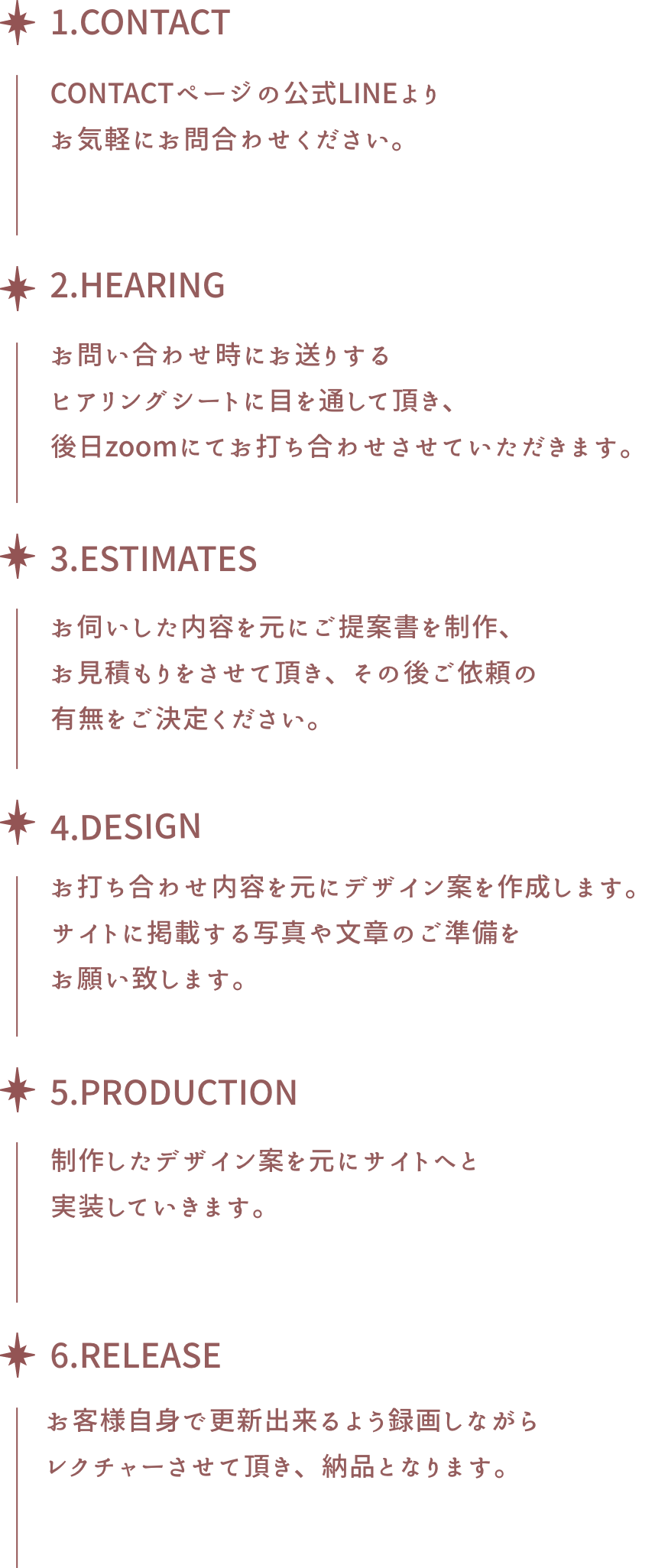 Viola design / seite design menu